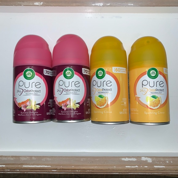 Air Wick | Other | Air Wick Pure Freshmatic Refills Includes All 4 Cans ...